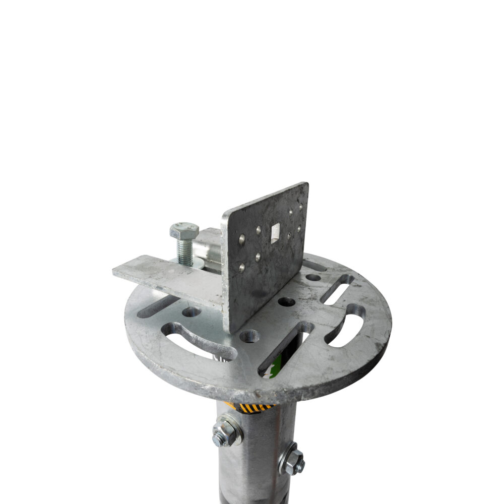 Professional Heavy Duty L Shape Bracket | Ground Screw Centre