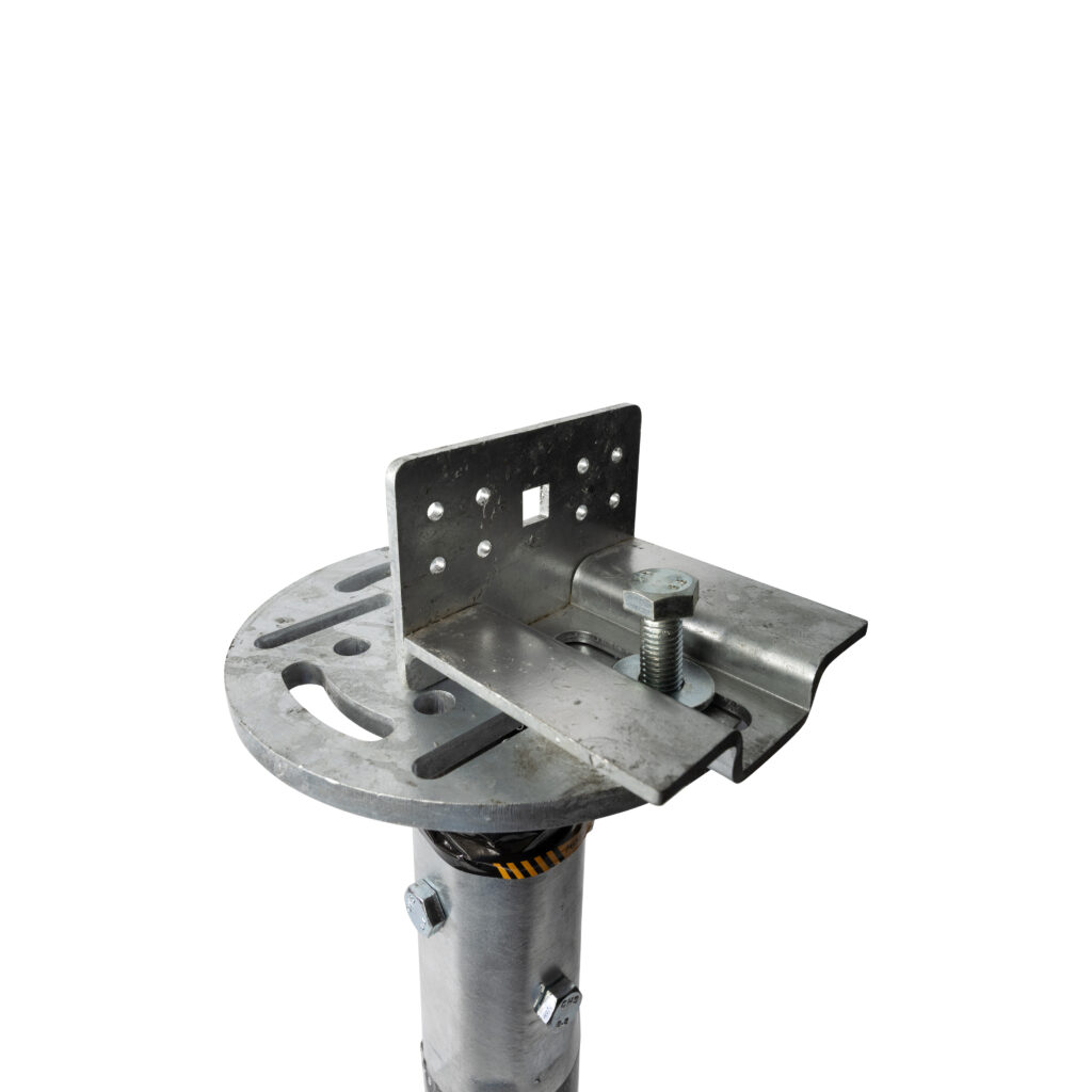 Professional Heavy Duty L Shape Bracket | Ground Screw Centre