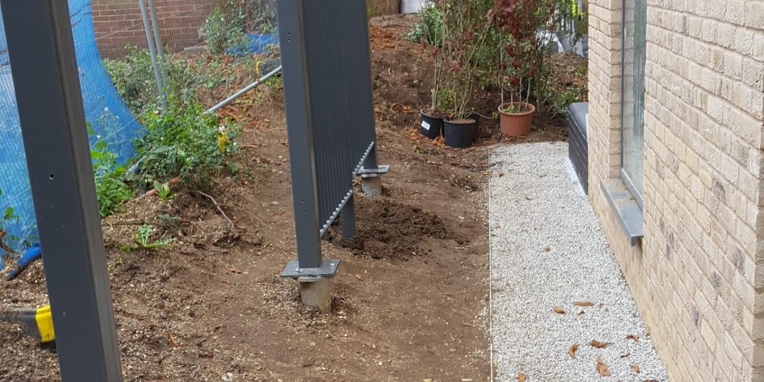 Perimeter Railing In A TPO Area - The Ground Screw Centre